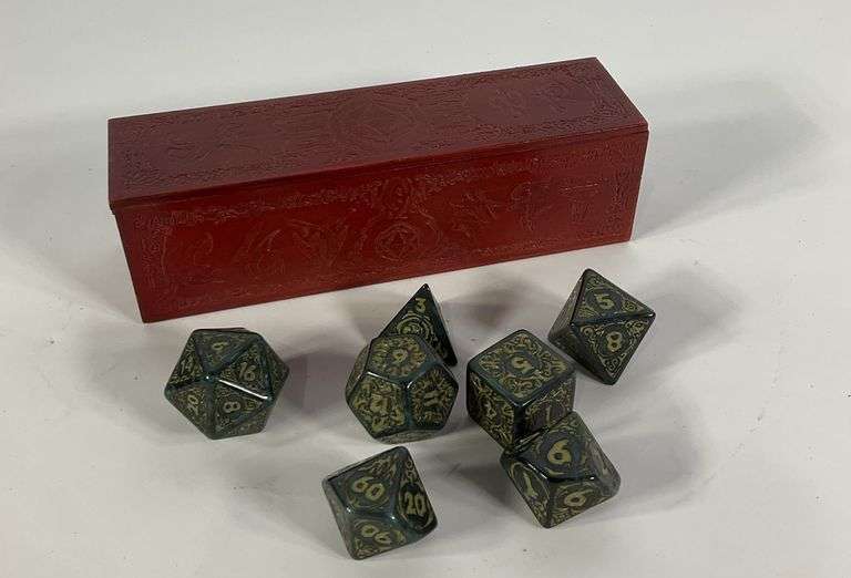 Wiz dice set. - Hash Auctions