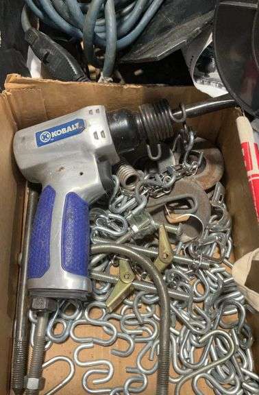 Kobalt air hammer, rope, surge protector, extension cord and more ...