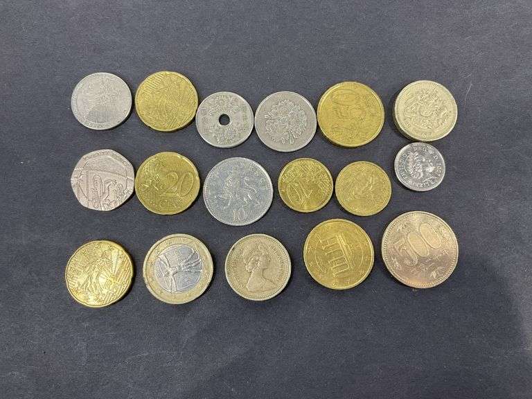 Foreign coins - Hash Auctions