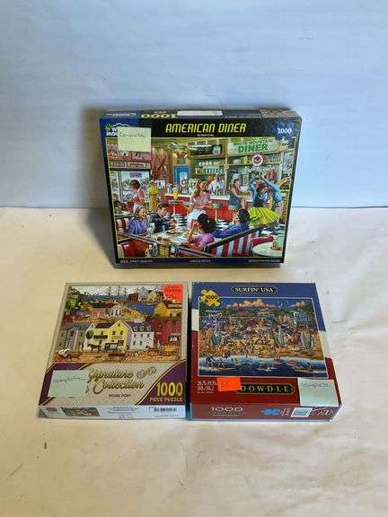 Three Puzzles, complete - Hash Auctions