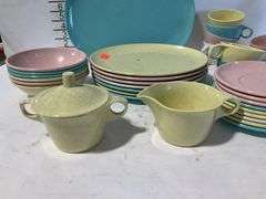 33pc Imperial Ware set. Includes plates, saucers, platter, cream and ...