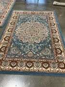 Two Area Rugs, 63x93”, the back side shows dirt more than top side, as ...
