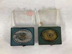 Two belt buckles - Hash Auctions