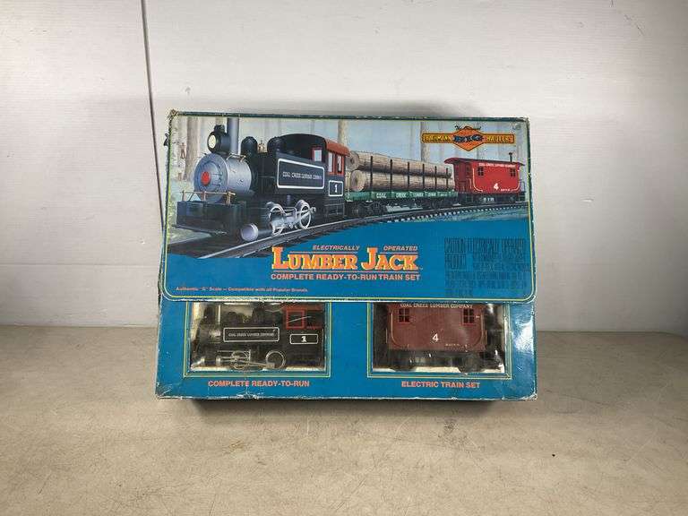 Bachmann Big Haulers G scale Lumber Jack train set - Hash Auctions