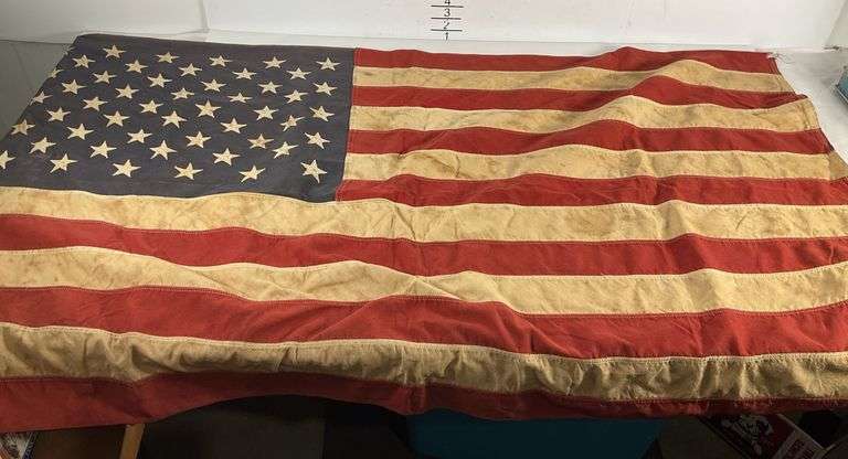 3x5 Storm King American flag. Condition as shown - Hash Auctions