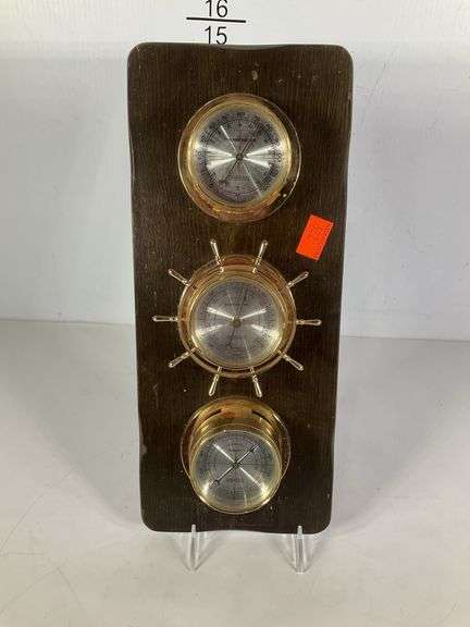 Vintage weather station. - Hash Auctions