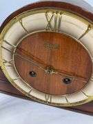 Hermle mantle clock. Key included. Art deco. Very nice looking clock ...