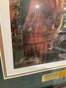 Beautifully framed and matted Mort Künstler print, signed and numbered ...