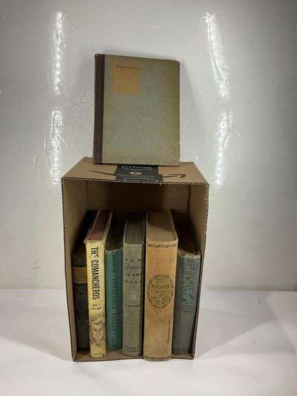 Collection of Seven Mid-20th Century Books Including ‘Comancheros’ by ...
