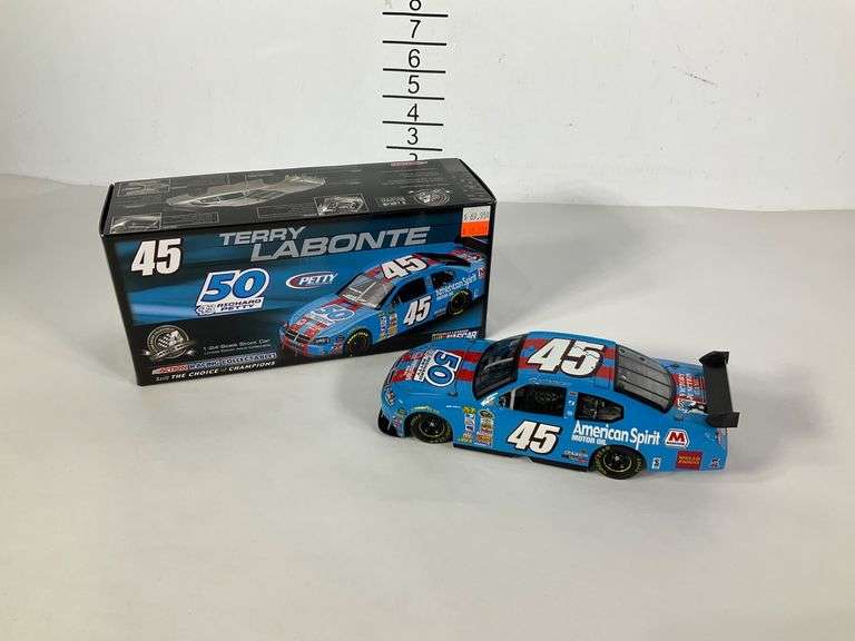 Terry Labonte #45 50th Anniversary NASCAR Die-Cast Model Car with Box ...