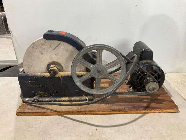 10-Inch Wet Grinder with General Electric Motor - Hash Auctions