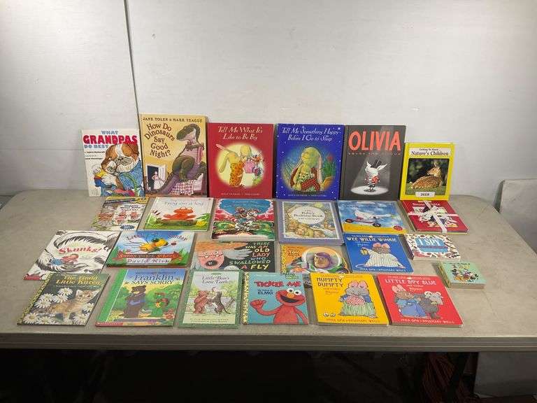 Collection of Children’s Picture Books Featuring Various Titles and ...