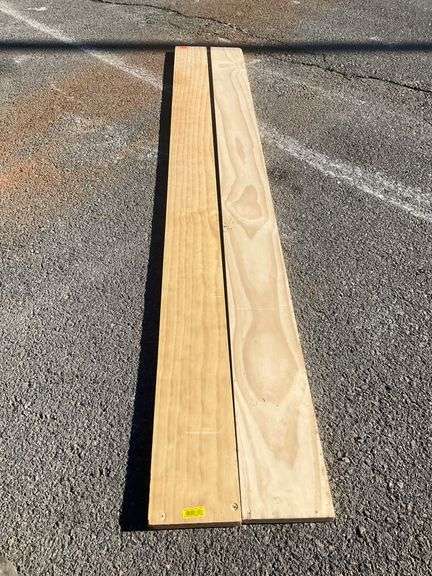 Wooden Planks, 1-inch Thick, 81-inch Length, 5-inch Width - Hash Auctions