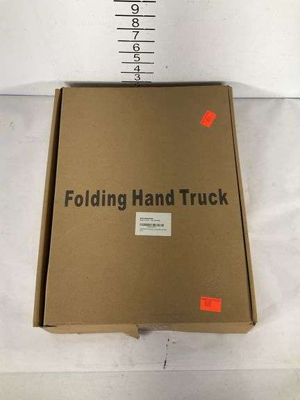 Folding hand truck. - Hash Auctions
