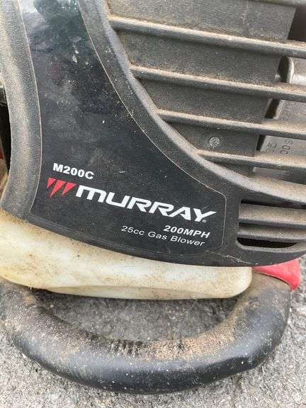 Murray M200C 25cc Gas Blower With 200 MPH Rating - Hash Auctions