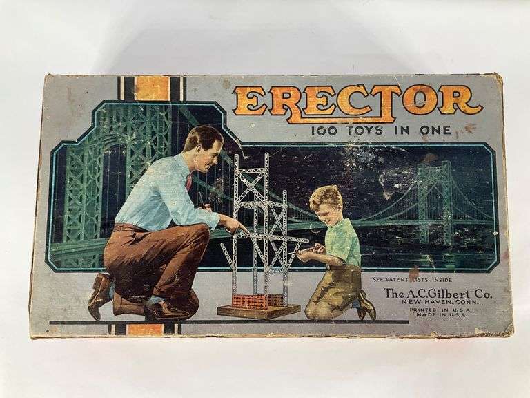 Vintage A.C. Gilbert Erector Set - Hash Auctions