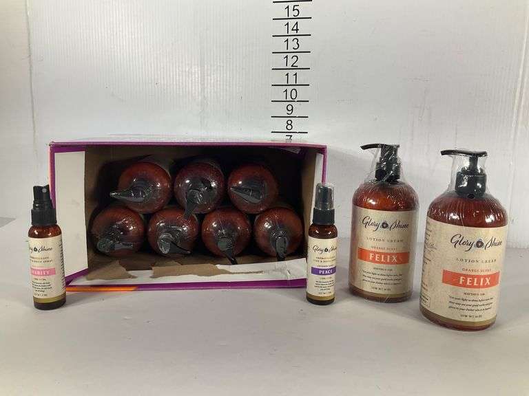 Glory & Shine Lot: Felix Orange Scent Lotion Cream and Lavender/Charity ...