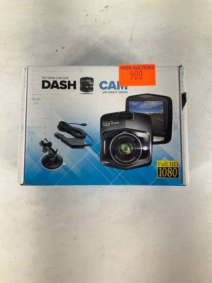 Full HD 1080p Dash Camera with Accessories - Hash Auctions