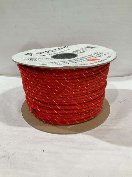 200m Spool of 8mm Red Prusik Accessory Cord - Hash Auctions