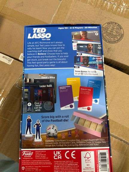 Pallet Lot With 80+ Boxes of Ted Lasso Party Games - Hash Auctions