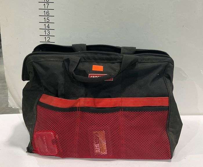 Craftsman Tool Bag with Contents, Measuring 18x13in - Hash Auctions