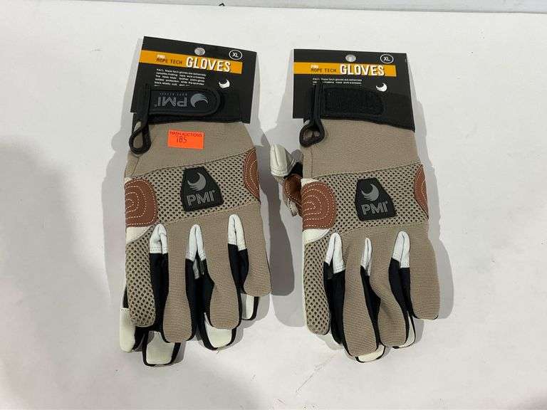 PMI Rope Tech Gloves in XL Size with Original Packaging - Hash Auctions