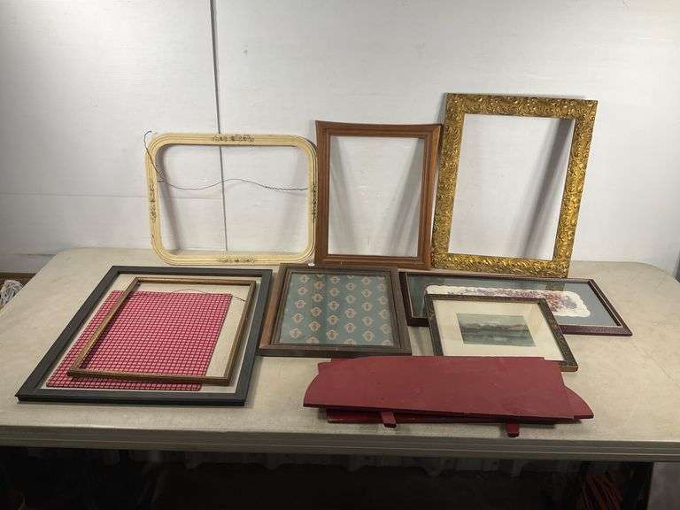 Assorted Picture Frames and Artwork Collection - Hash Auctions