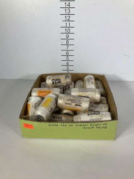 Box of U-Haul Branded Nylon Twine Bundles - Hash Auctions
