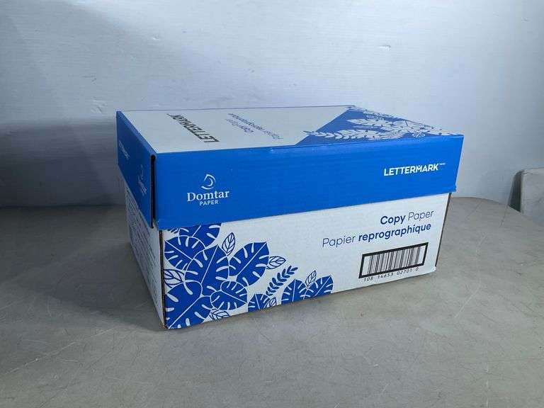 Lot of 5 Domtar Lettermark Copy Paper Boxes, No Paper Included - Hash ...