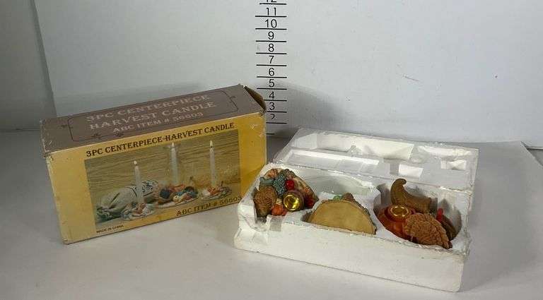 3-Piece Centerpiece Harvest Candle Set with Original Packaging - Hash ...
