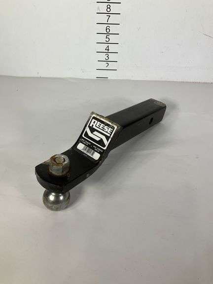 Reese Steel Trailer Hitch Ball Mount with 2-Inch Ball - Hash Auctions