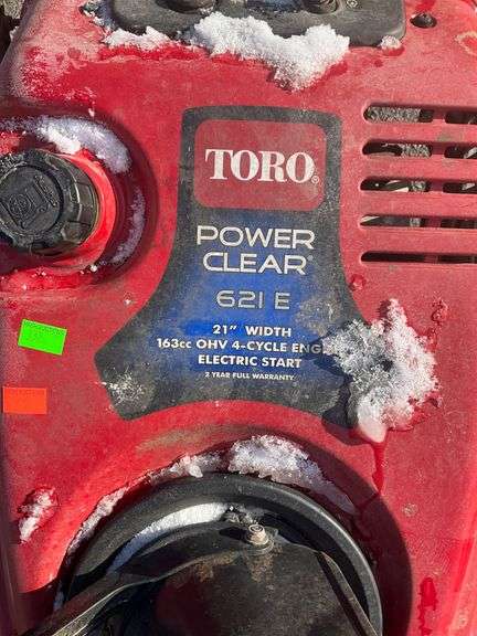 Toro Power Clear 621 E 4-Cycle Gas Snow Blower with 21-Inch Clearing ...