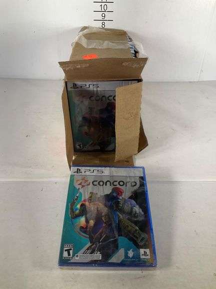 Case of 30 Sealed PS5 ‘Concord’ Video Games - Hash Auctions