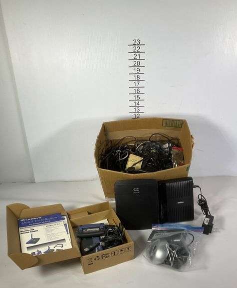 Lot of Networking Devices, Cables and Accessories - Hash Auctions