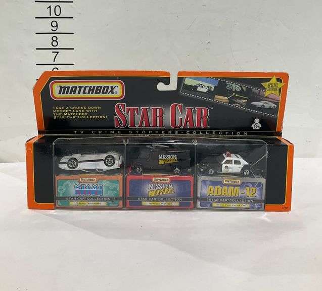 Matchbox Star Car Collection Box Set Featuring Miami Vice, Mission ...