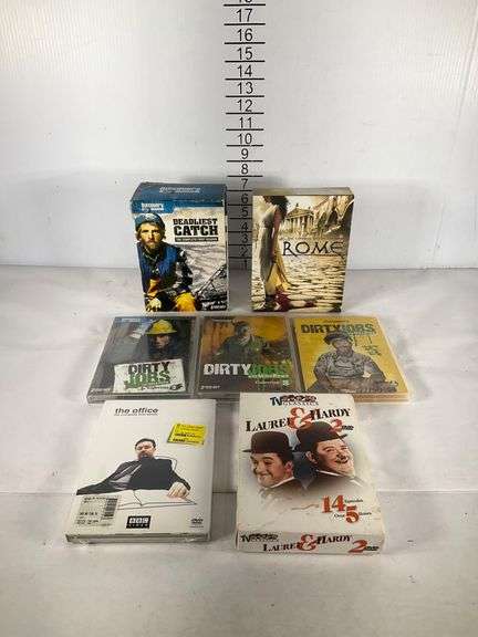 Collection of 7 DVDs some Box Sets Including Rome, Deadliest Catch, and ...