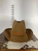 Resistol Size 7 1/8 Western Hat with Original Box - Hash Auctions