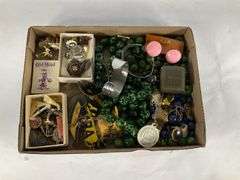 Cuff links, Old Maid miniature set, braclets, and other jewelry - Hash ...