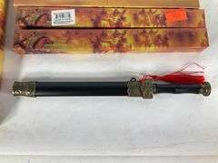 Set of Six Decorative Short Swords with Scabbards and Packaging - Hash ...