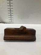 Wooden Hand Plane Component With Wedge and Mouth Opening - Hash Auctions