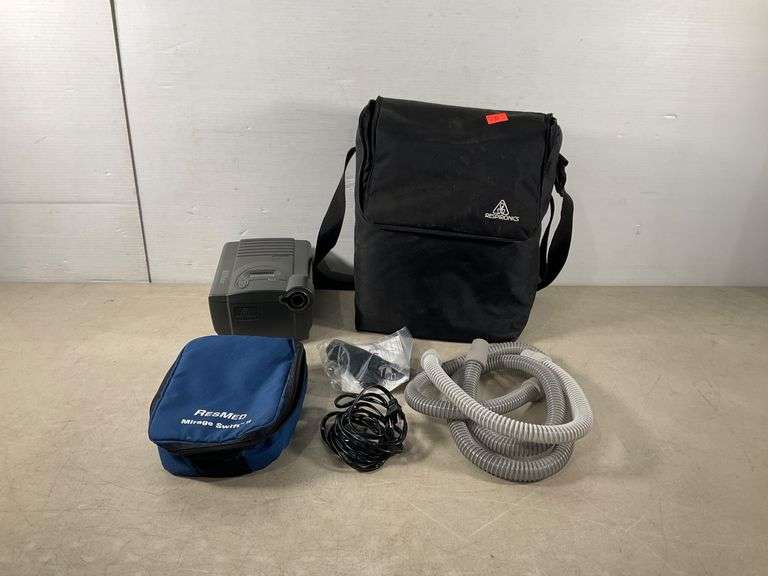 Respironics REMstar Plus with Accessories and ResMed Mirage Swift II ...