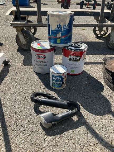 Paint Cans and Primer - Hash Auctions