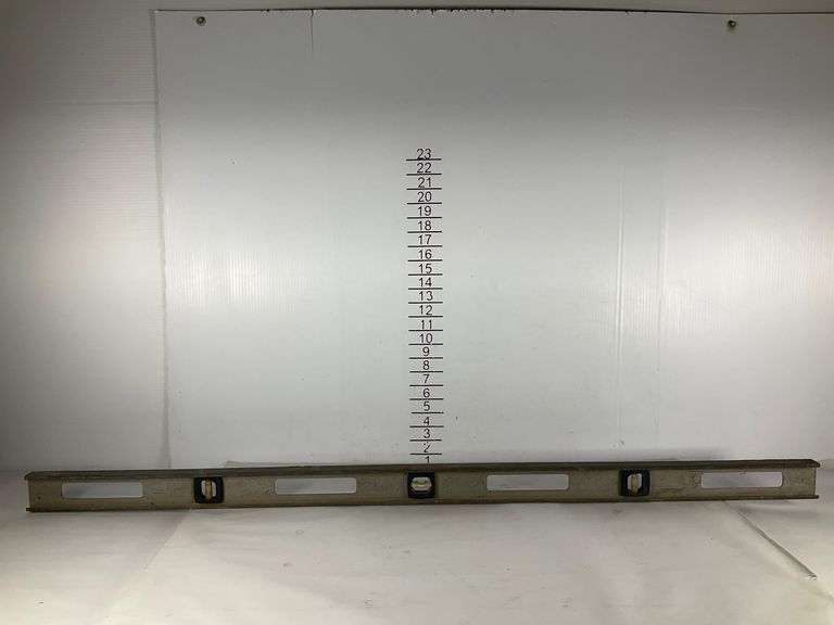 Aluminum Spirit Level with Horizontal and Vertical Vial Windows - Hash ...
