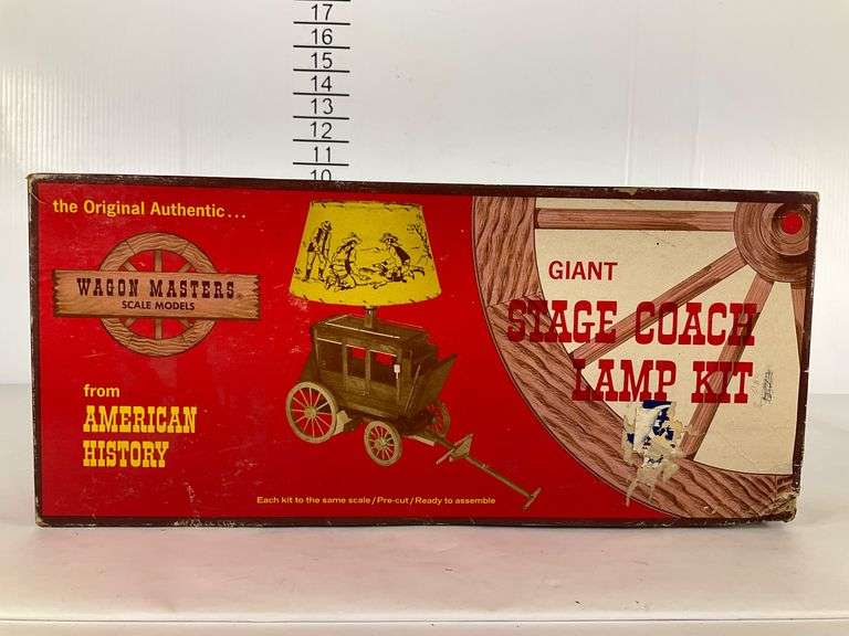 Wagon Master Giant Stage Coach Lamp Kit by Model Wagon Corporation ...