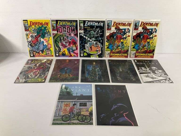 Comic Books: Marvel’s Deathlok and Image Comics The Deviant Series ...