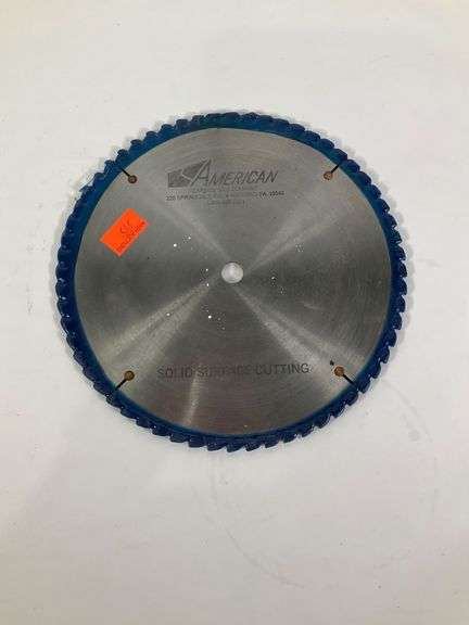 American Carbide Saw Company Solid Surface Cutting Blade - Hash Auctions