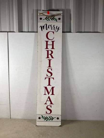 Double-Sided Holiday Wooden Sign with ‘Merry Christmas’ and ‘Gnome ...