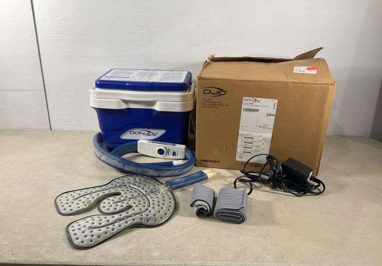 DonJoy Iceman Cold Therapy System with Accessories - Hash Auctions