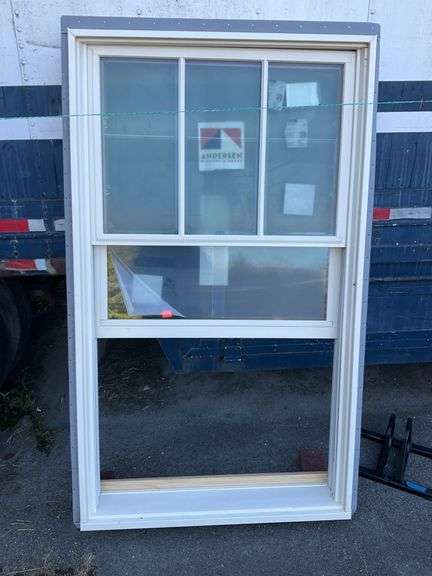 Andersen Double Hung Window, 37” x 64” - Hash Auctions