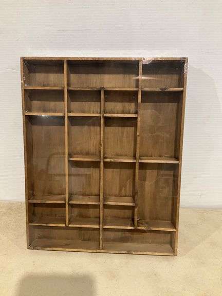 Made in Italy Multi-Compartment Shadow Box. - Hash Auctions